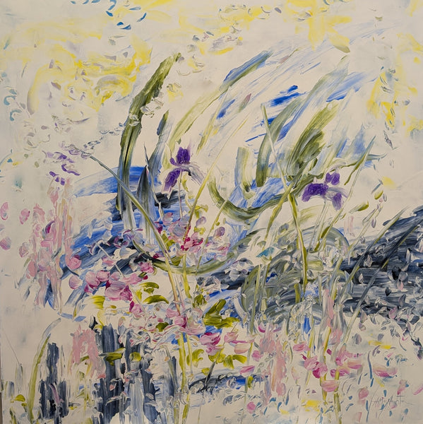 Let Me Know When You're Ready To Go, 48" x 48" – Arta Gallery in ...