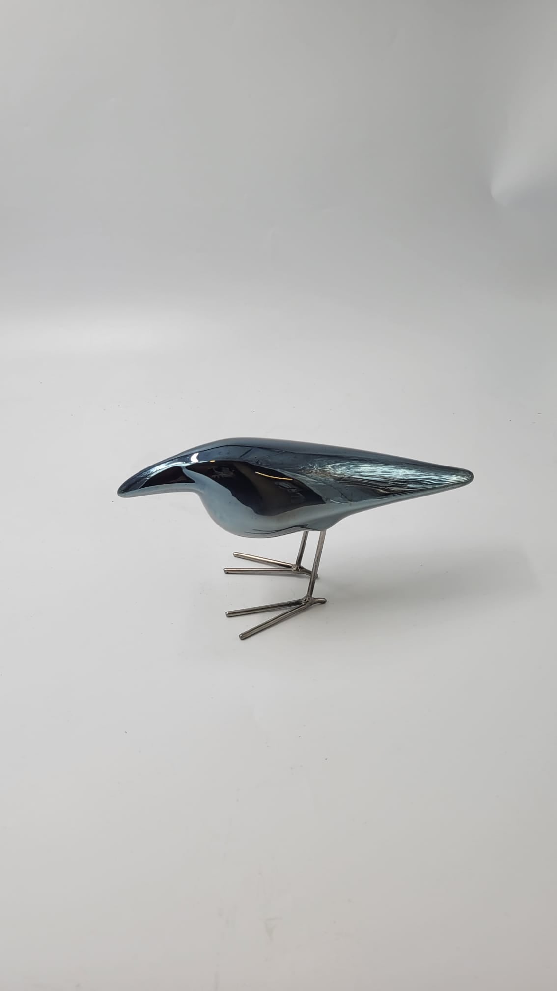 Ceramic Crow, sculpture by Farzad Faraji – Arta Gallery in Toronto ...