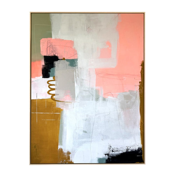 Double Dutch, painting by Paige Ring – Arta Gallery in Toronto Distillery