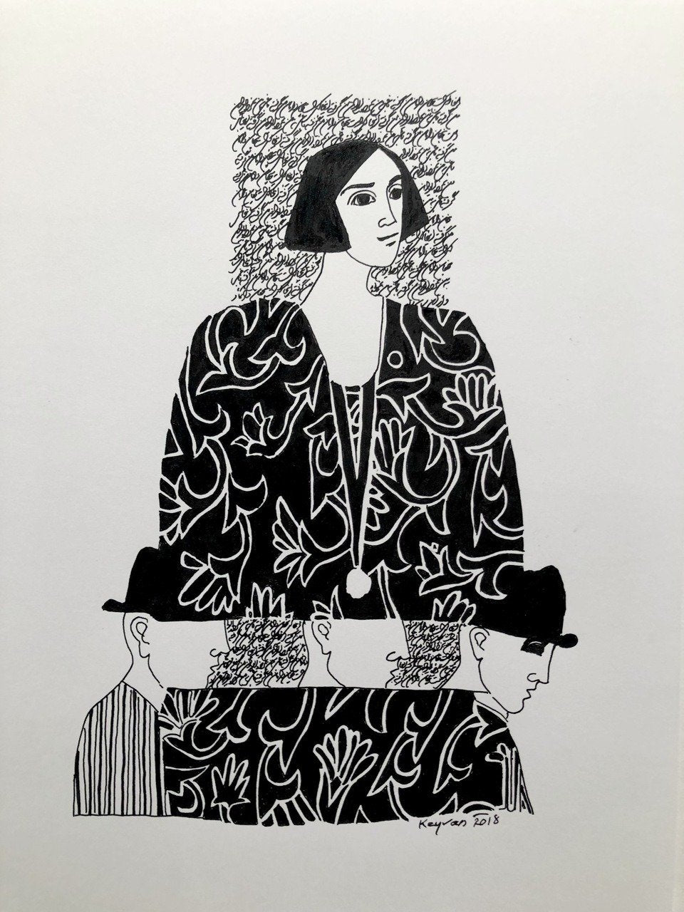 Invisible Gliding Threads of Love and Tribulation by Keyvan Mahjoor ...