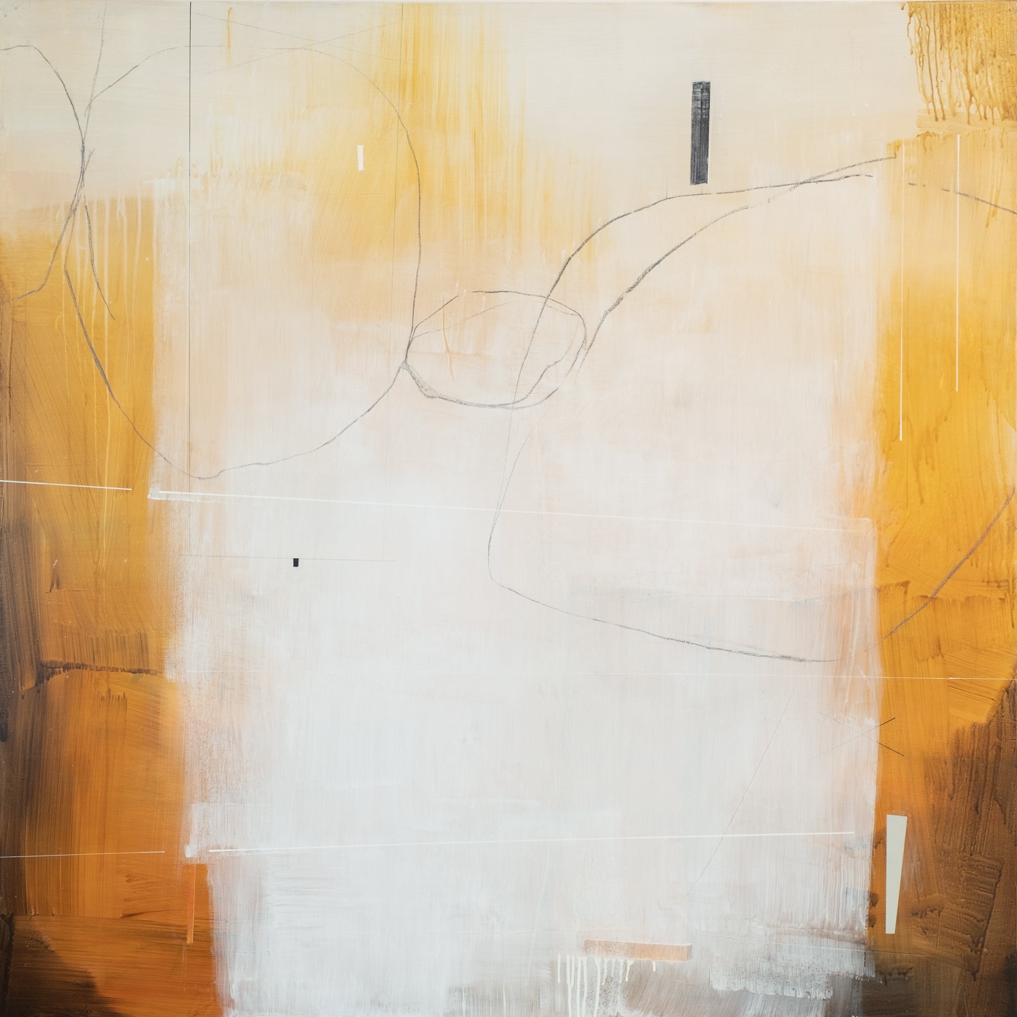 Sunset Stones, mixed media painting by Janet Taylor – Arta Gallery in ...